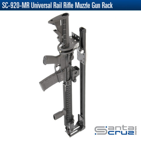 MODEL SC-920-MR UNIVERSAL RAIL RIFLE MUZZLE GUN RACK | Santa Cruz Gun ...